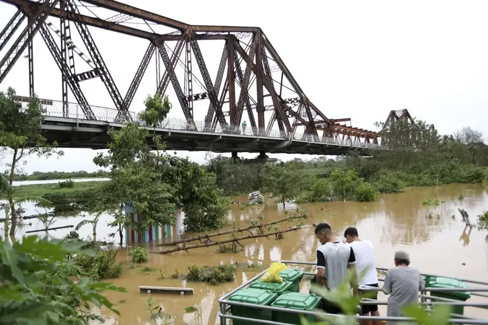 Typhoon Yagi Triggers Mass Evacuations In Hanoi